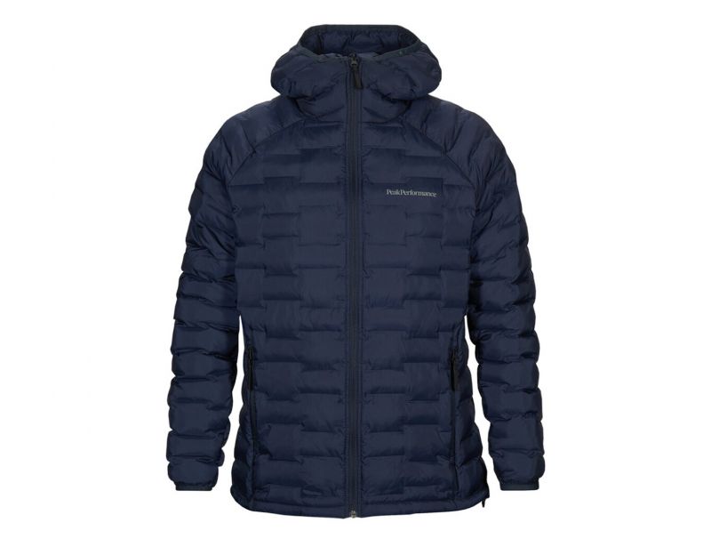 Peak Performance - Argon Light Hood Jacket - Heren Blauwe Jas ...